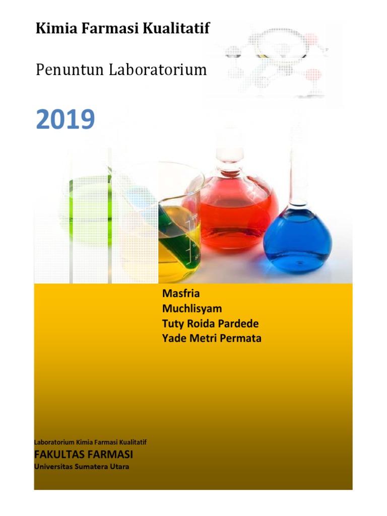 Penuntun Praktikum Kimia Farmasi Kualitatif 2019 | PDF
