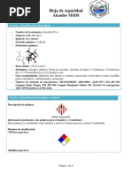 Dióxido de Manganeso (Mno) : Ficha de Datos de Seguridad | PDF ...
