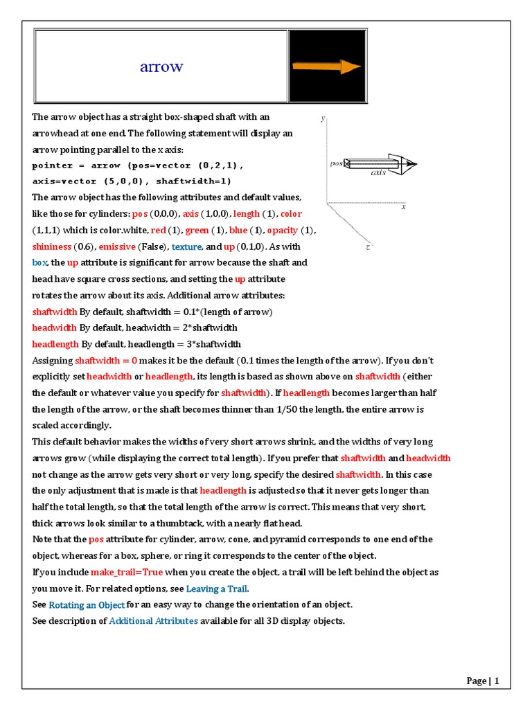 VPython | Download Free PDF | Cartesian Coordinate System | Euclidean ...