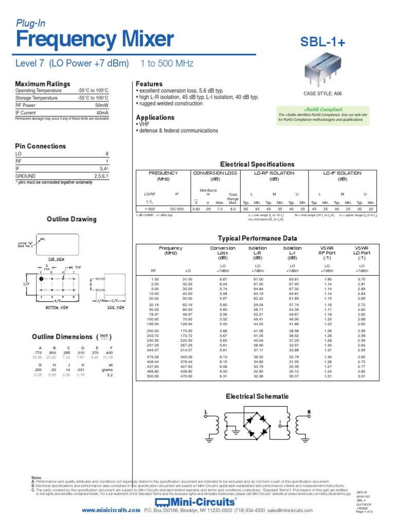 SBL-1 PDF | PDF | Radio Technology | Electrical Engineering