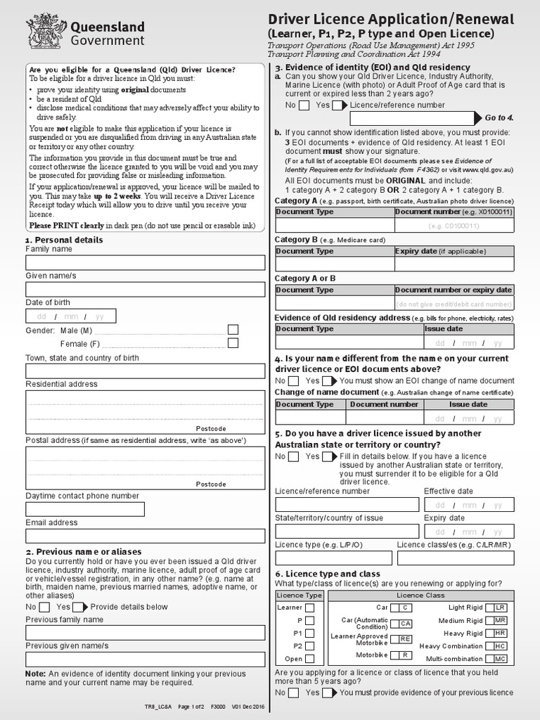 F3000 CFD | PDF | Driver's License | Identity Document