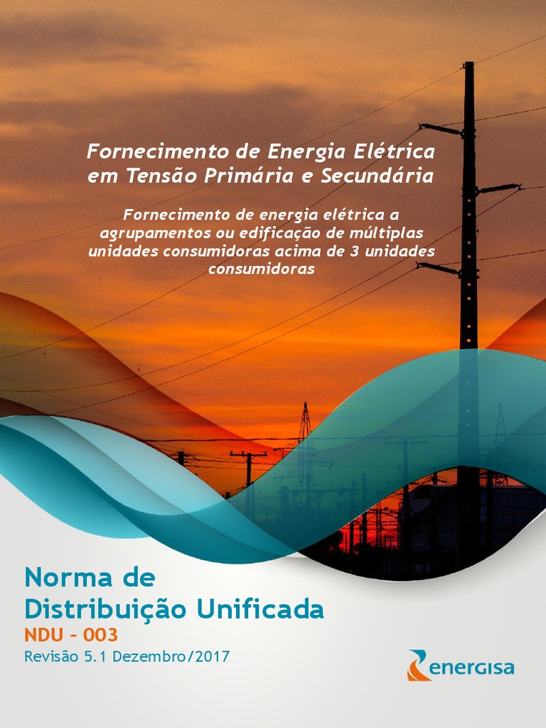 Norma NDU-003: Fornecimento de Energia | PDF | Medição | Eletricidade