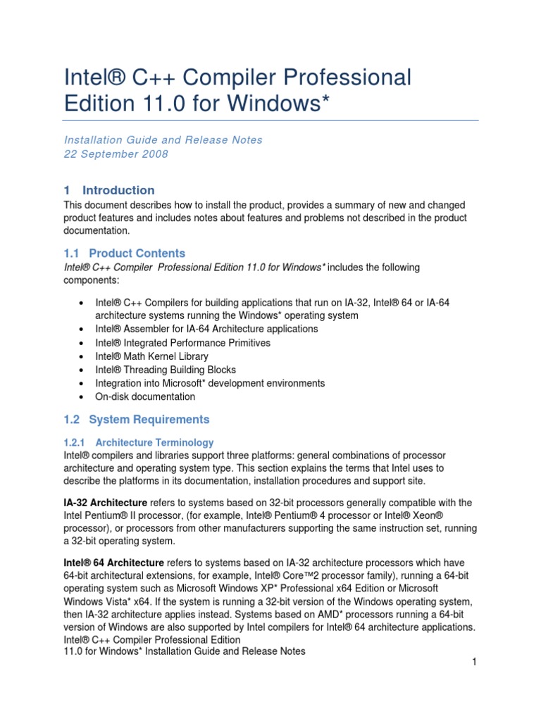 C++ Compiler | PDF | Microsoft Visual Studio | Microsoft Windows
