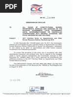 CSC Omnibus Leave Rules Overview | PDF | Sick Leave | Leave Of Absence