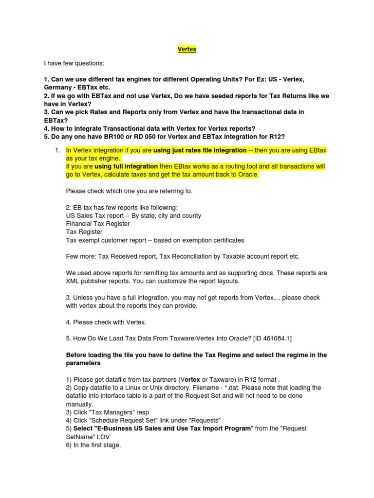 Vertex | PDF | Application Programming Interface | Electronic Business