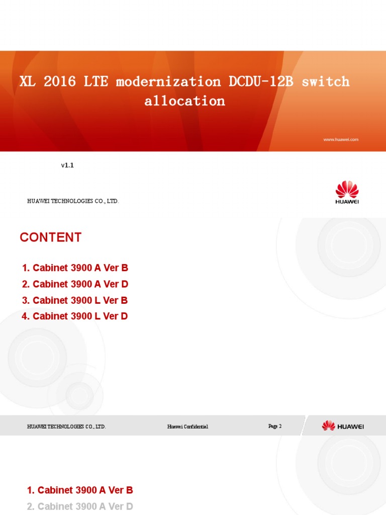 XL LTE 4T4R - 2T4R DCDU-12B Switch Allocation Guide V1 1 | PDF | Radio ...