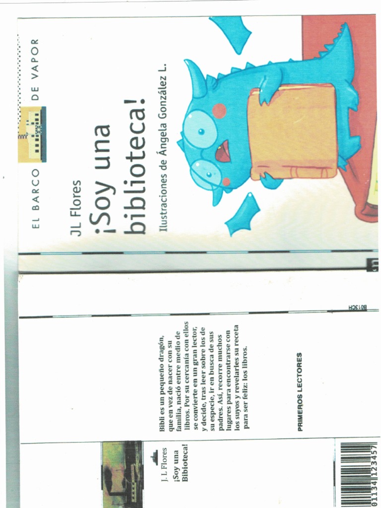 Portada Soy Una Biblioteca PDF | PDF