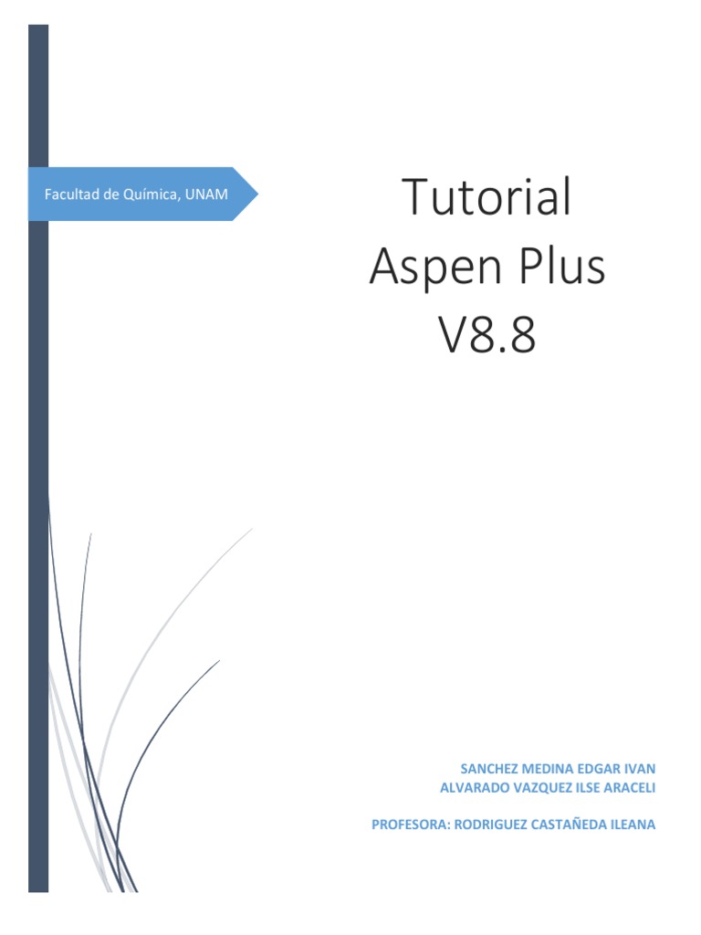 Tutorial 1. Iniciar Aspen Plus 8.8 | PDF | Simulación | Point and Click