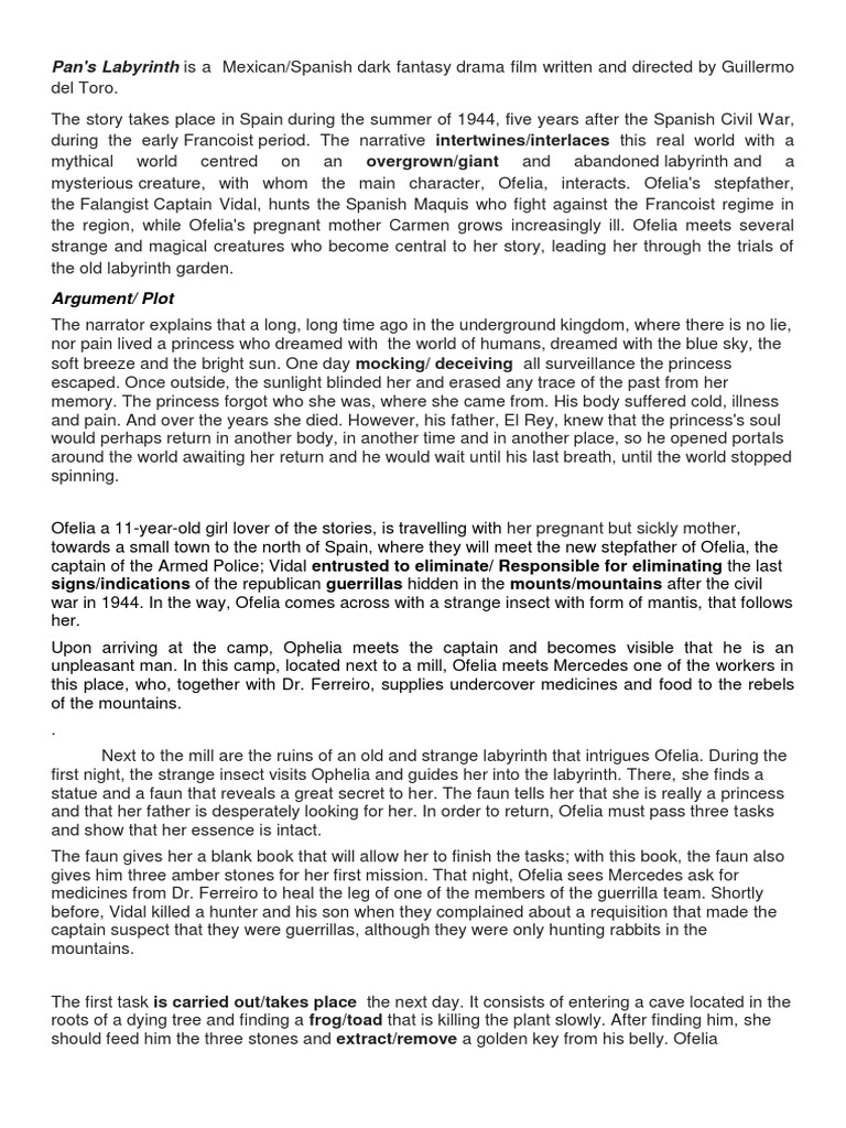 Pan's Labyrinth - El Laberinto Del Fauno | PDF