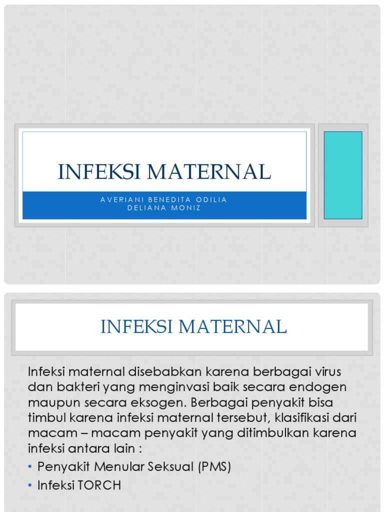 Infeksi Maternal | PDF