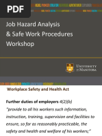 General SWP Template | PDF | Risk Assessment | Safety