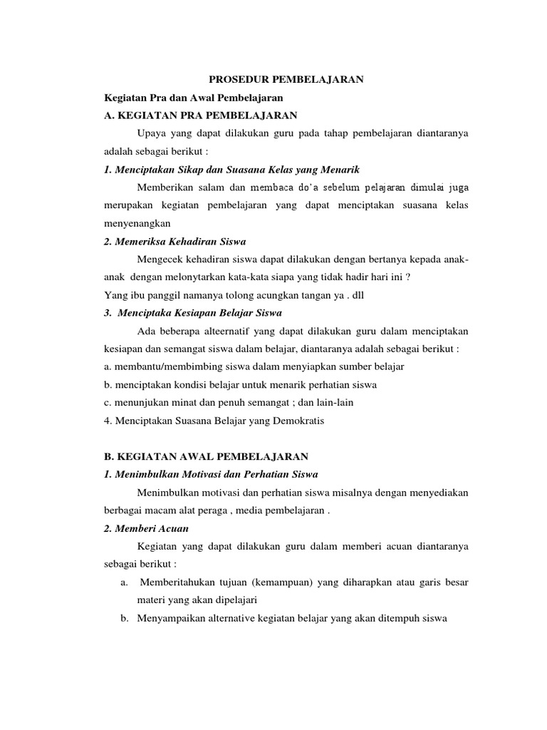 Resume Modul 4 Strategi Pembelajaran PGSD Ut | PDF