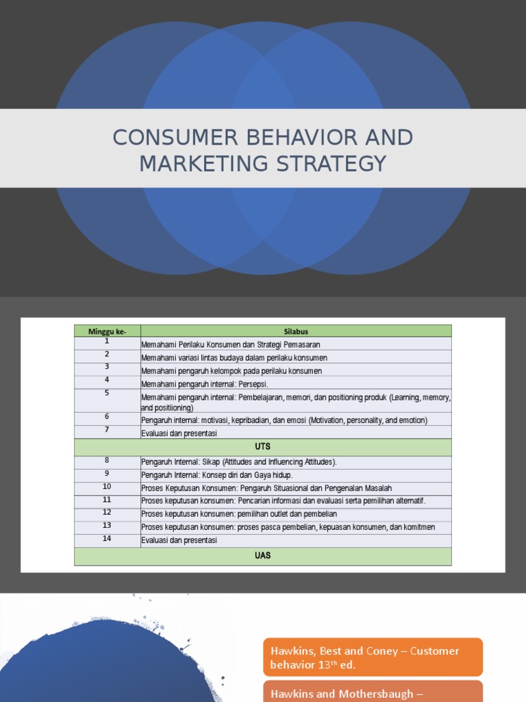 1 Introduction Consumer Behavior | PDF | Market Segmentation | Marketing