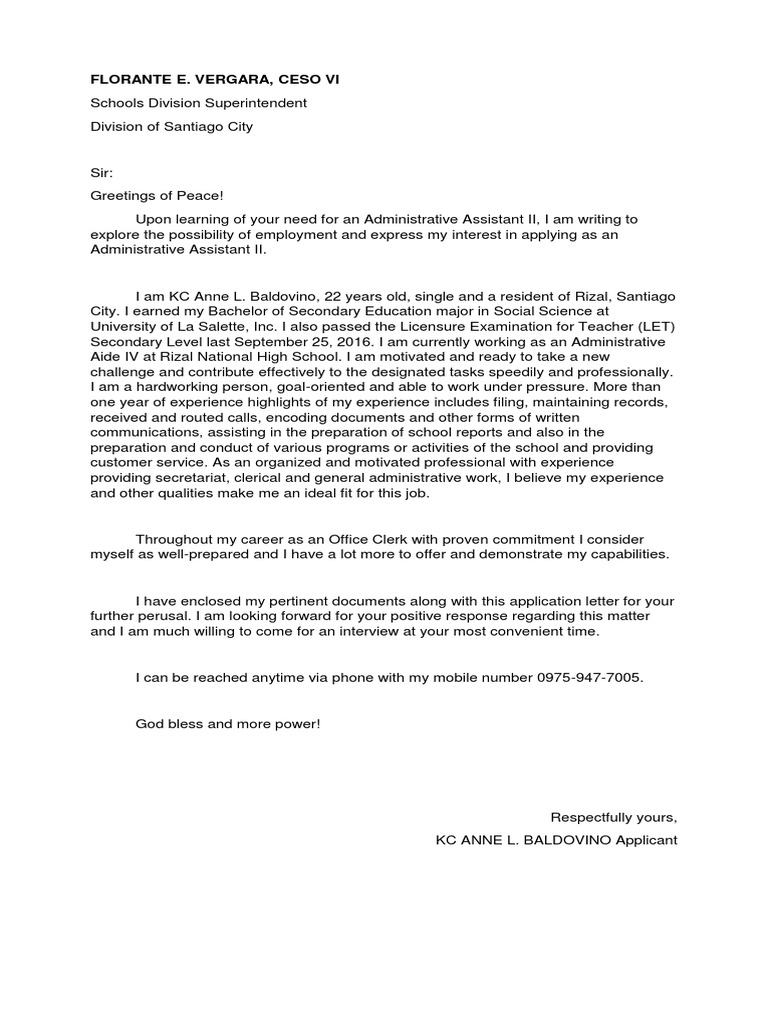 Florante E. Vergara, Ceso Vi | PDF