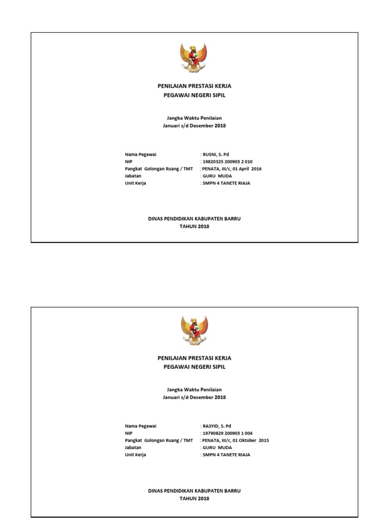 Sampul SKP | PDF | Karier & Perkembangan