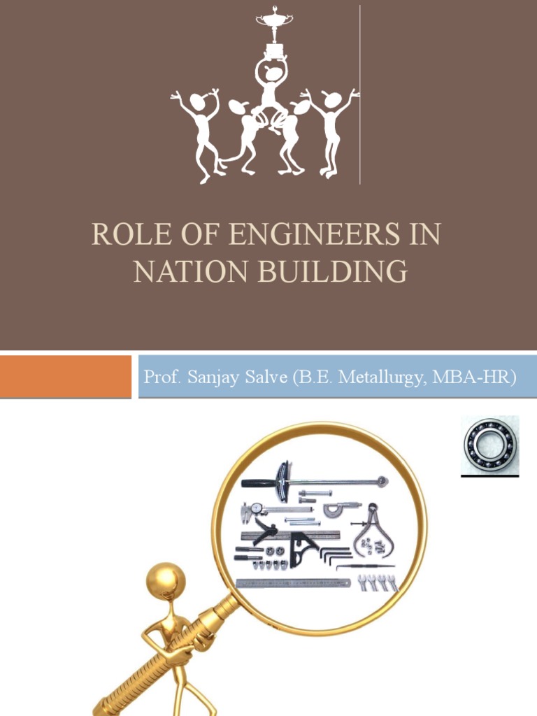 Role of Engineers in Nation Building: Prof. Sanjay Salve (B.E ...