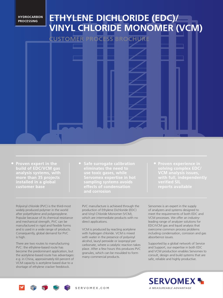 Ethylene Dichloride (Edc) / Vinyl Chloride Monomer (VCM) : Customer ...