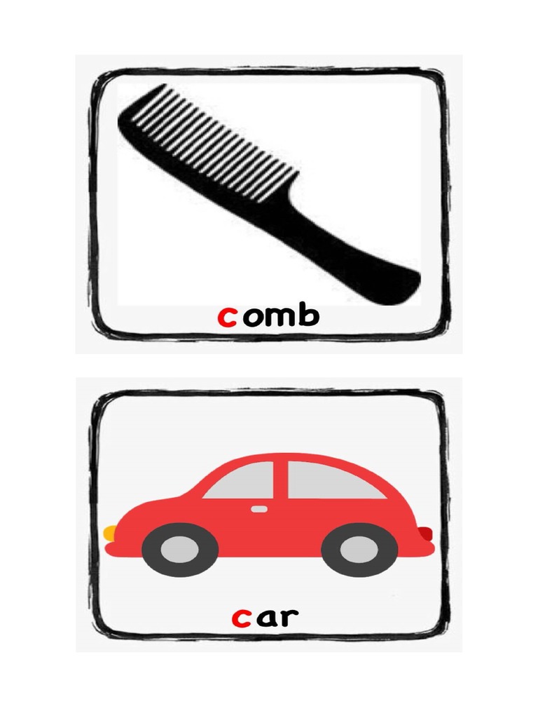 Bagay Na Nagsisimula Sa Letrang C | PDF