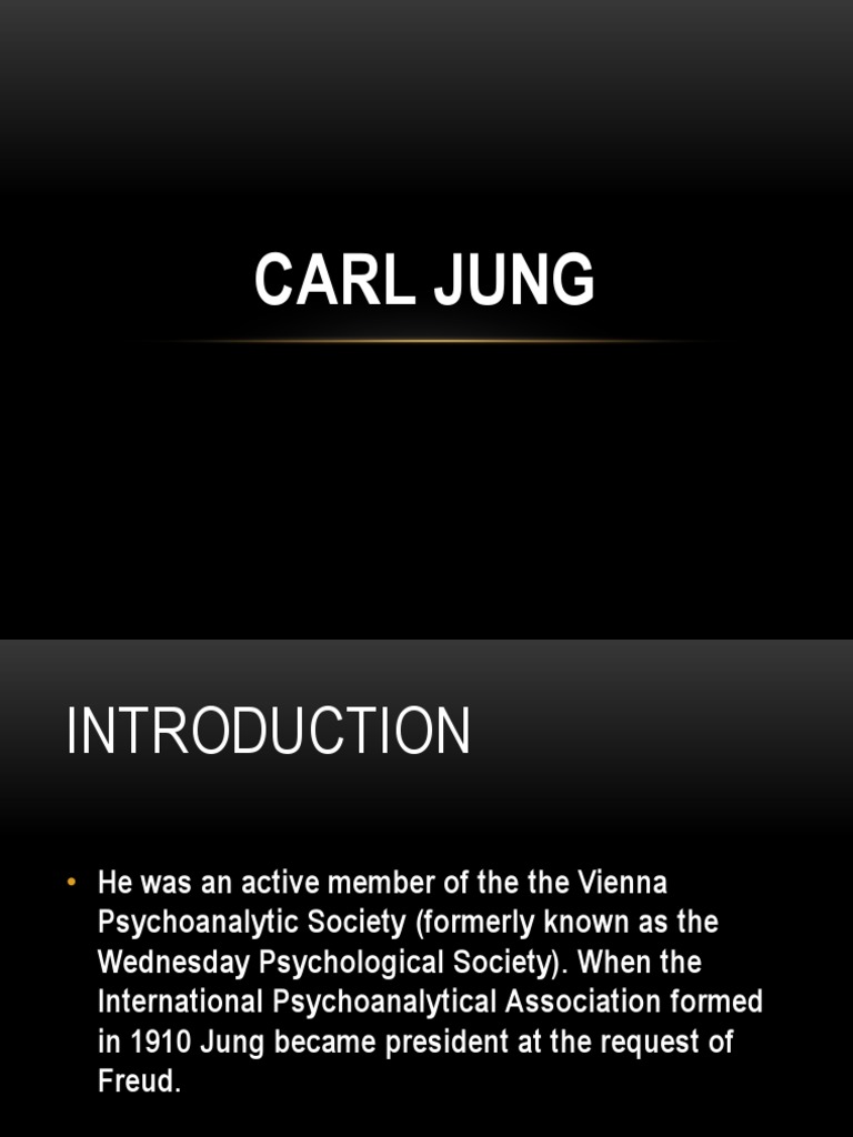 Carl Jung | PDF | Unconscious Mind | Carl Jung
