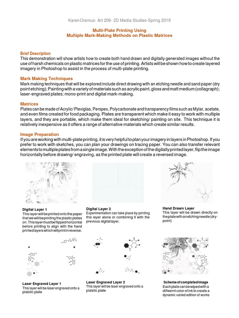 Multiplate Demo | PDF | Printmaking | Engraving