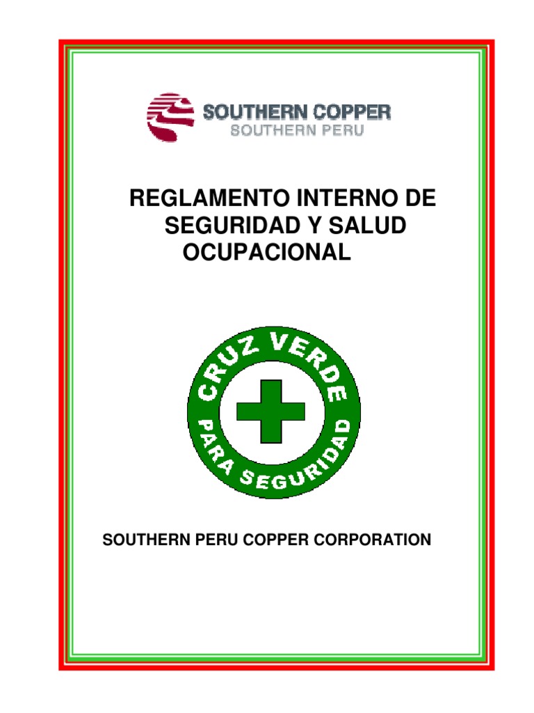 Anexo 04 - RISSO SPCC COMPLETO PDF | PDF | Derecho laboral | Minería