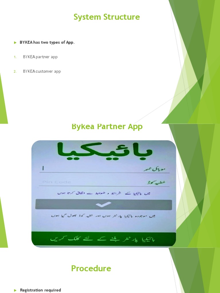Bykea App Overview and Registration Guide | PDF | Computers