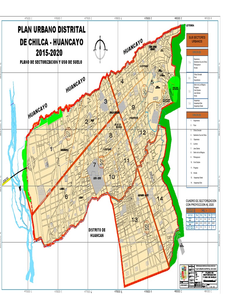 Sectorizacion Chilca | PDF