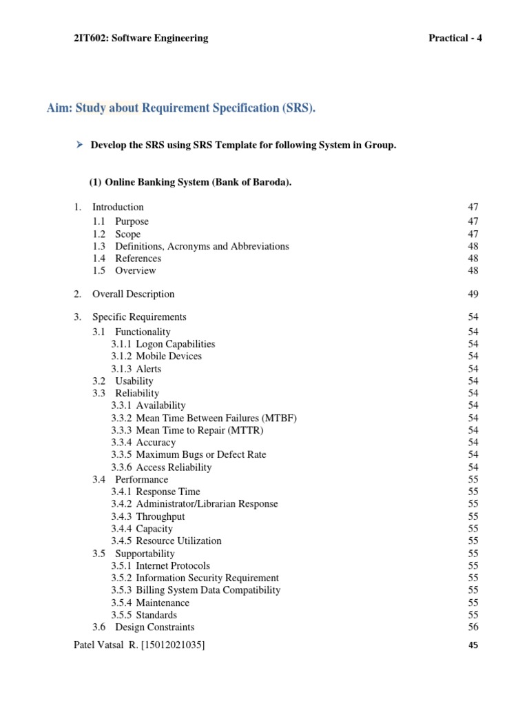 Study About Requirement Specification (SRS) | PDF | Java Server Pages | Graphical User Interfaces