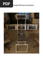 Felis 747 Cockpit | PDF | Flight Control Surfaces | Aviation
