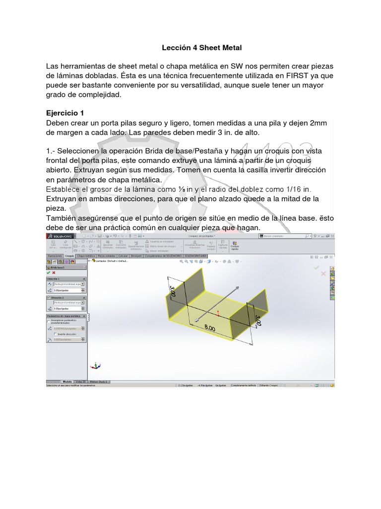 Leccion SolidWorks 4 | PDF