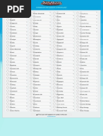 Pokémon GO Printable Checklist Pokédex - With Gen 3 | PDF | Pokémon ...