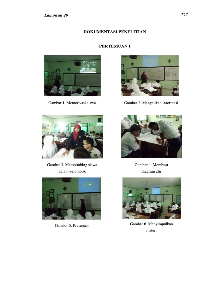 Lamp 20 DOKUMENTASI PENELITIAN PDF | PDF
