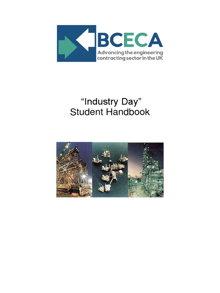 BCECA Industry Day Student Handbook Updated 260218 | PDF | Valve | Pipe ...