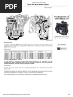 Toyota GD Series Diesel Engines | PDF | Turbocharger | Throttle