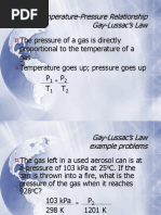 Ideal Gas Law Problems | PDF | Science & Mathematics