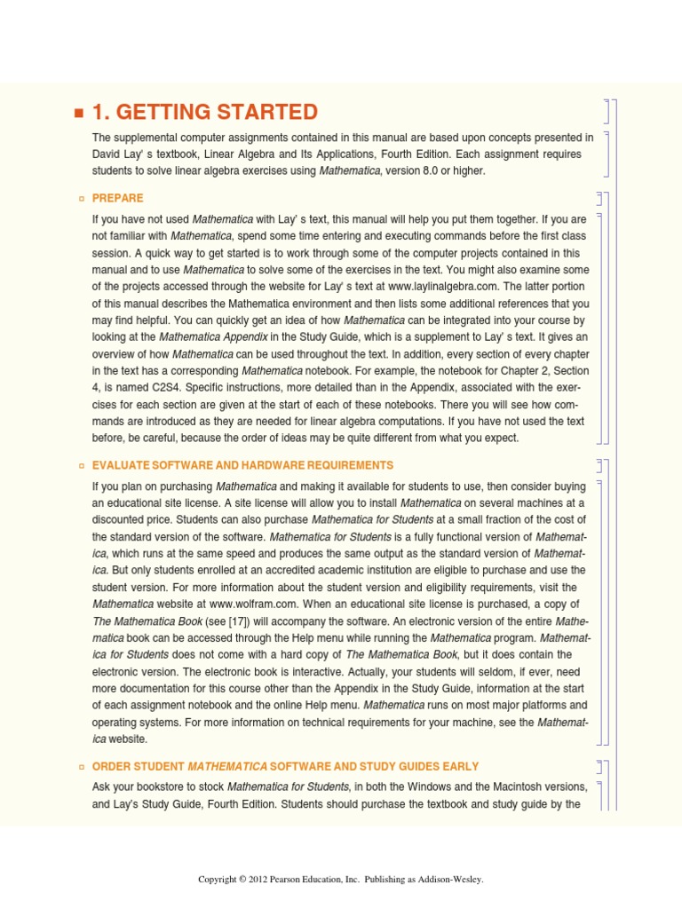 01 - Mathematica Manual PDF | PDF | Matrix (Mathematics) | Eigenvalues ...