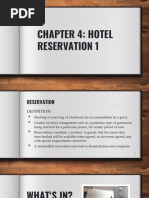 Lesson 1 Take Table Reservation | PDF | Restaurants | Lesson Plan