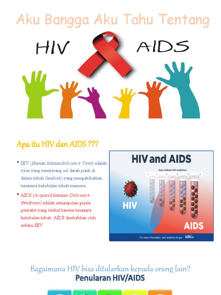 Aku Bangga Aku Tahu HIV AIDS | PDF | Gaya Hidup