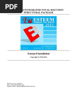 Esteem 10 Installation Guide | PDF | Computer File | System Software