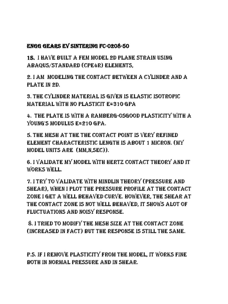 Sintering FC 0208 50 | PDF