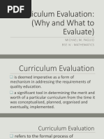 The Oliva Model of Curriculum - Summary Report | PDF | Curriculum ...
