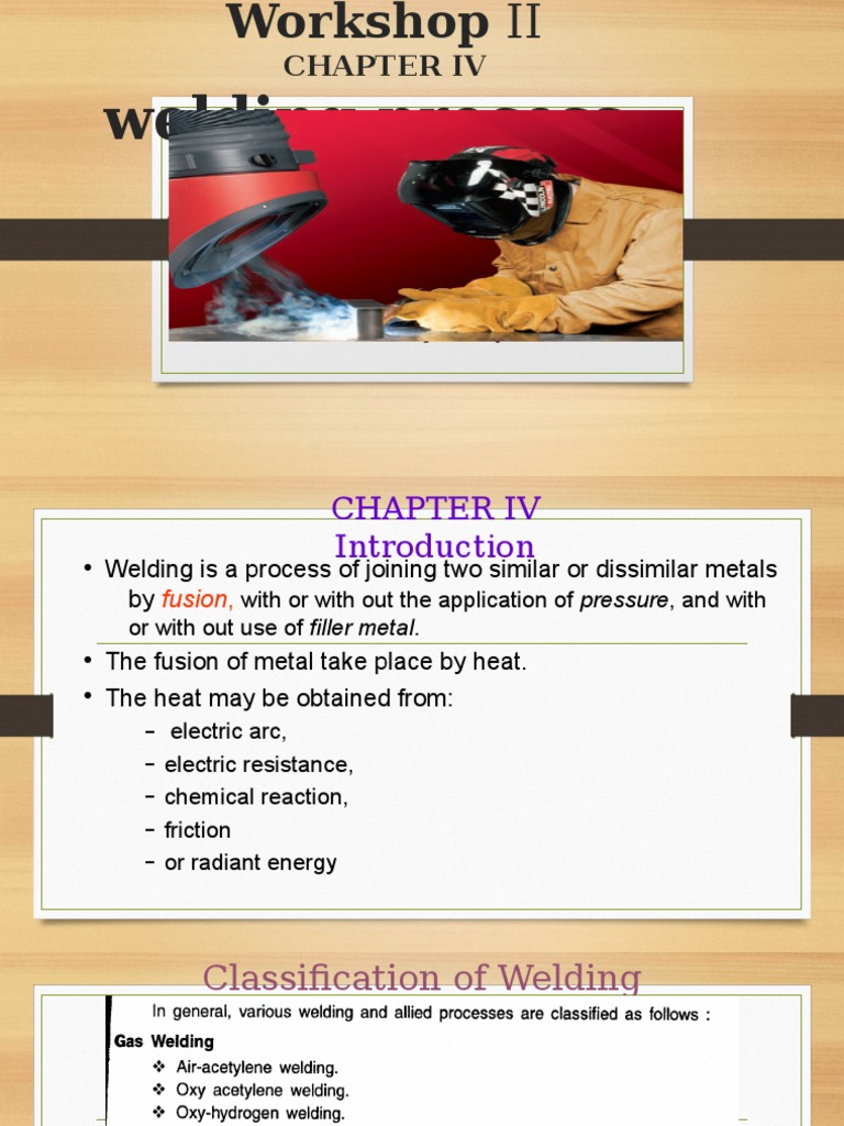 Welding Process: Prepared by Muhammad Awol | PDF | Welding | Construction