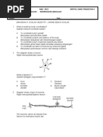 Coordination and Response - IGCSE Biology Notes (2020) | PDF | Synapse ...