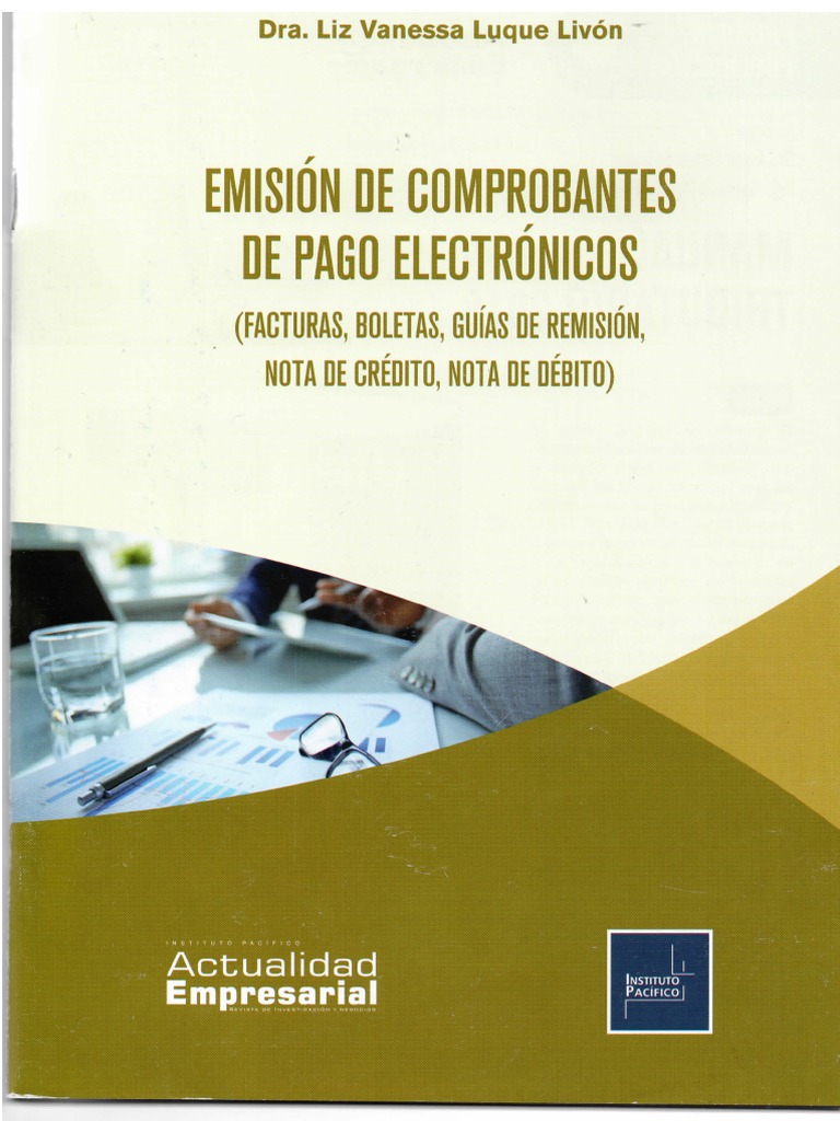 Emision de Comprobantes Electronicos PDF | PDF