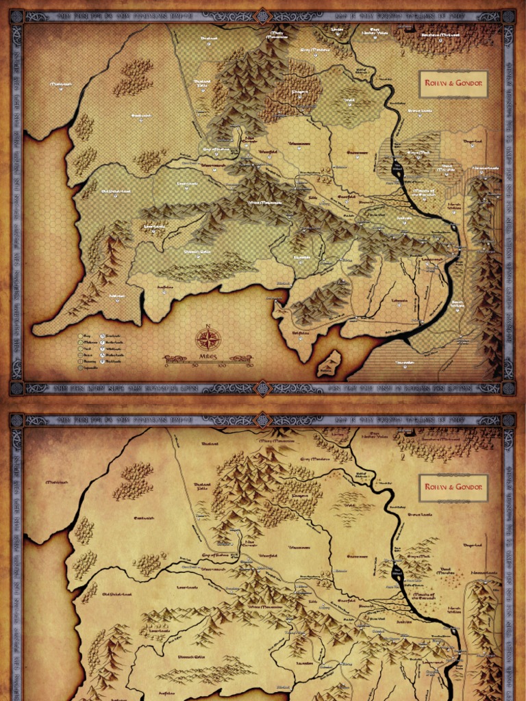 Lotr Maps Ebook | PDF | J. R. R. Tolkien | English Fantasy Novels