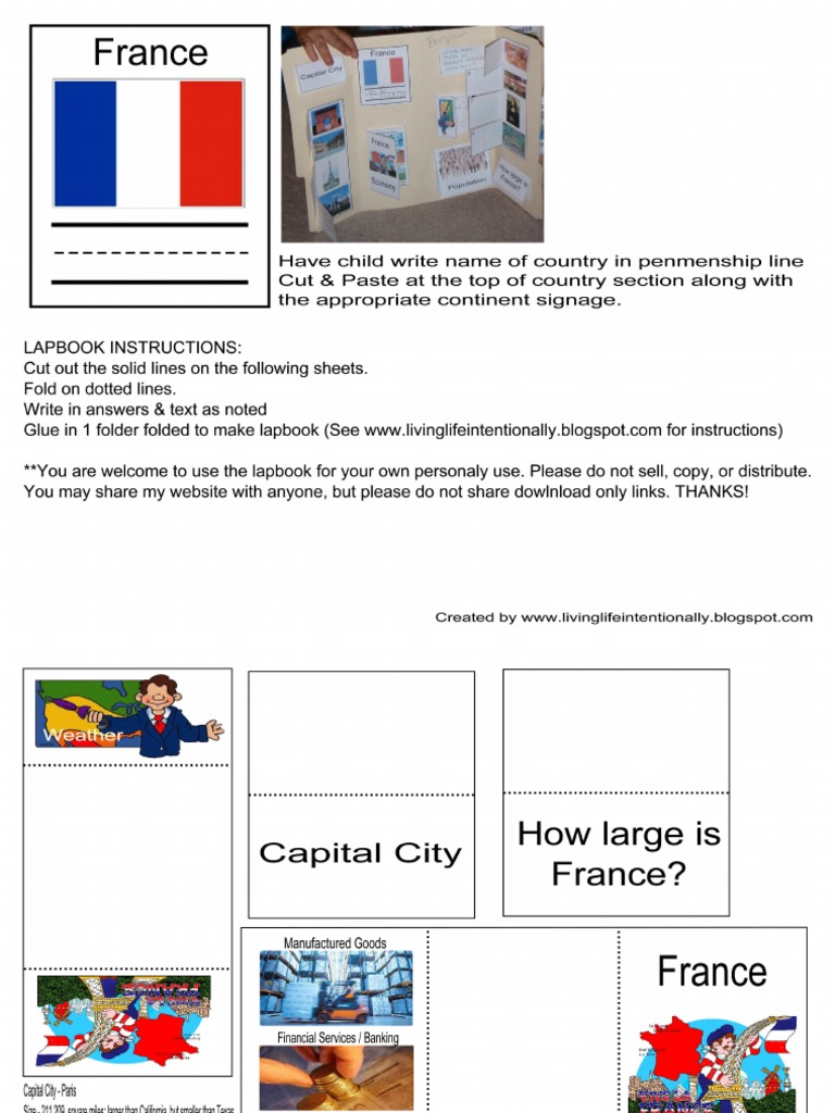 France Lapbook | PDF
