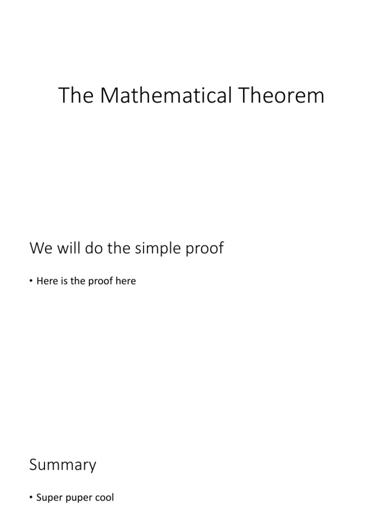 Theorem 3 | PDF