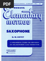 Rubank Elementary Method Cornet Trumpet | PDF