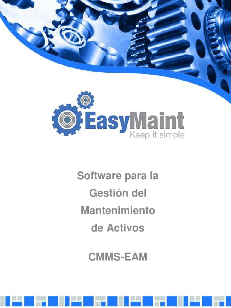 EasyMaint Cmms Software de Mantenimiento PDF | PDF | Servidor SQL de Microsoft | Presupuesto