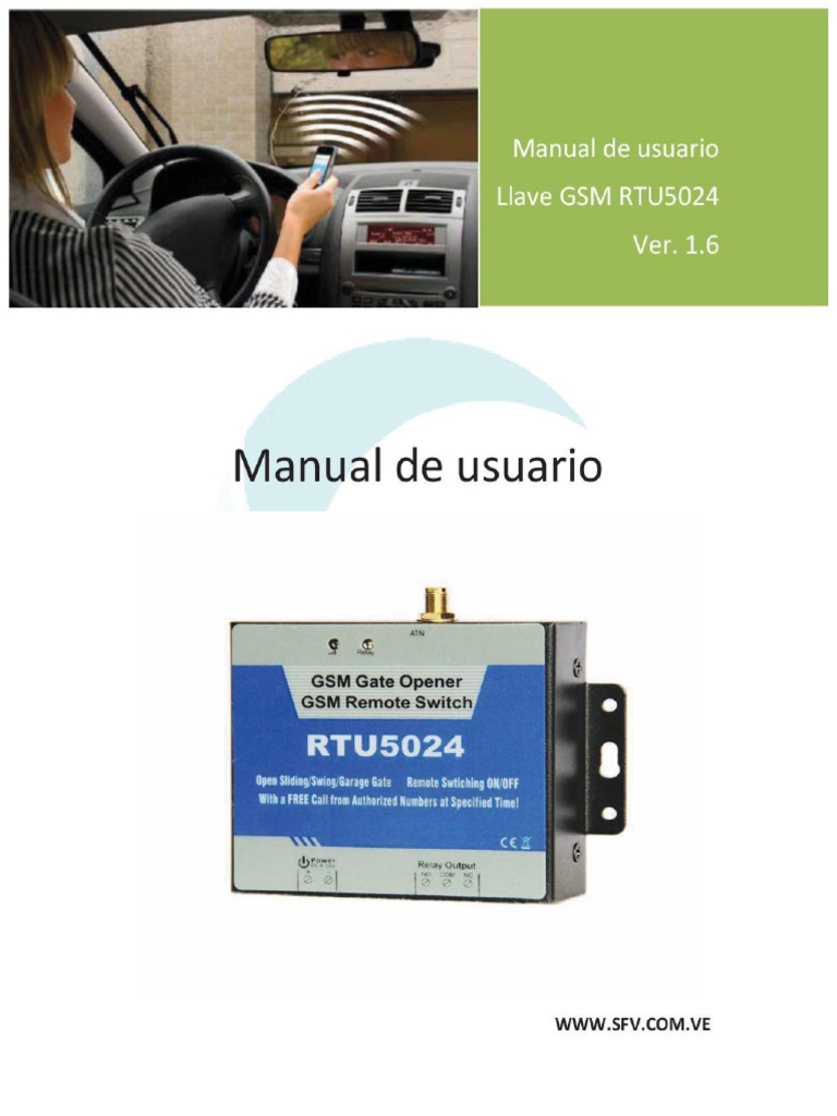 Manual Rtu 5024 | PDF